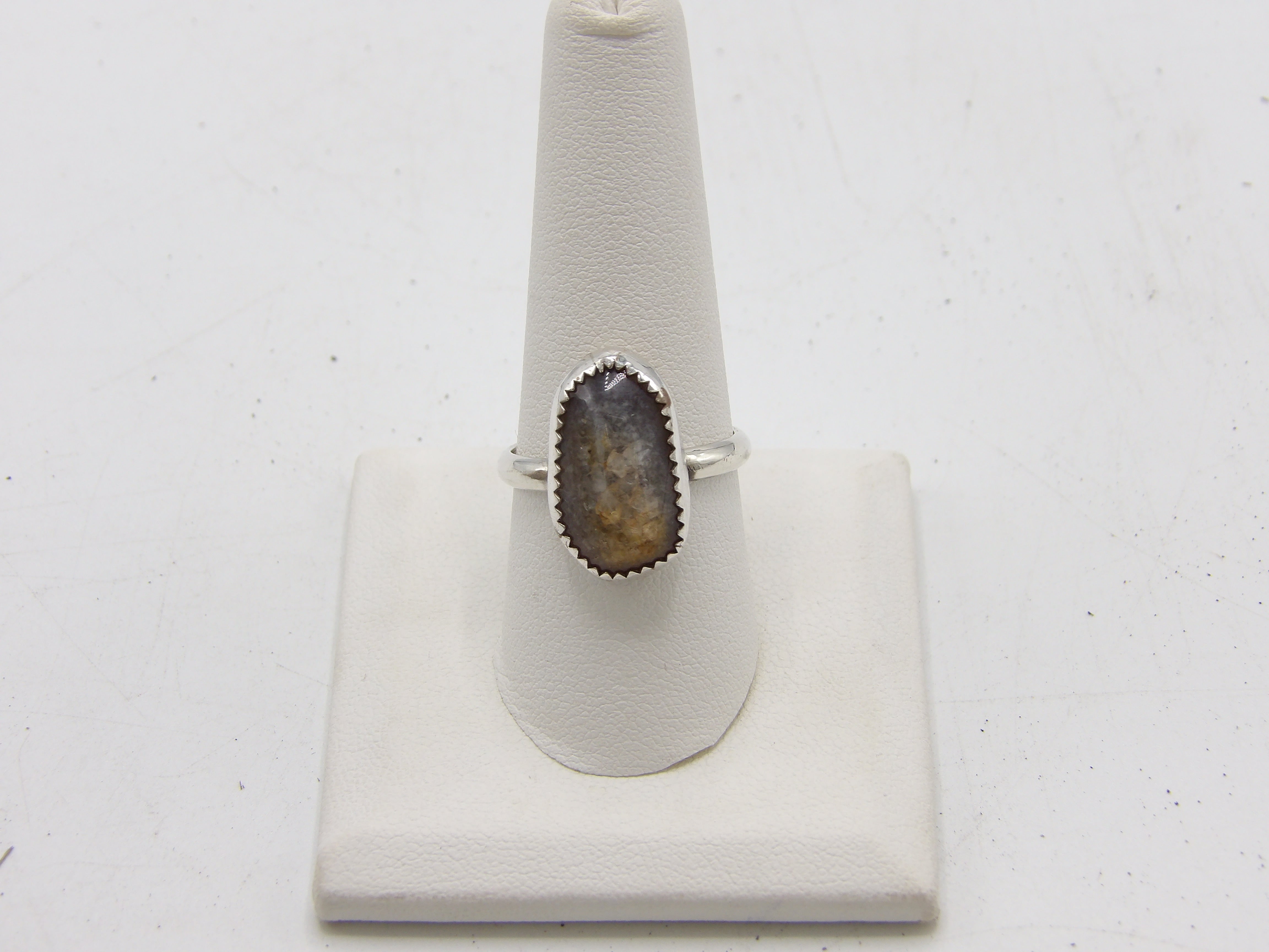 Simple Stone Ring by Chris Gchachu | ARTZ COOPERATIVE